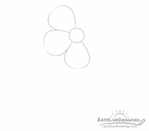 How to Draw a Flower Step by Step - EasyLineDrawing