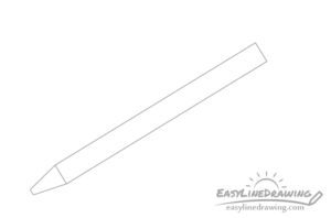 How to Draw a Pen Step by Step - EasyLineDrawing