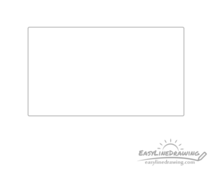 How to Draw a Monitor Step by Step - EasyLineDrawing