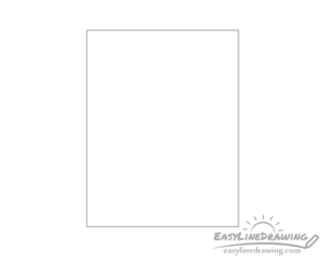 How to Draw a Picture Frame Step by Step - EasyLineDrawing