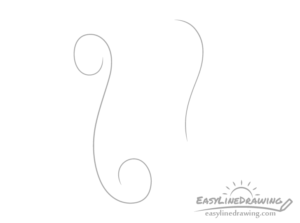 How to Draw a Scroll Step by Step - EasyLineDrawing