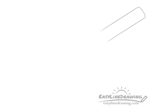 How to Draw a Baseball Bat Step by Step - EasyLineDrawing