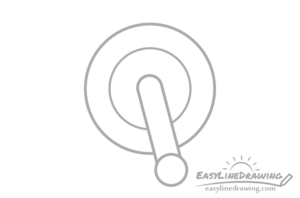 How to Draw a Fishing Pole Step by Step - EasyLineDrawing