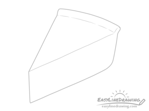 How to Draw a Pie Slice Step by Step - EasyLineDrawing