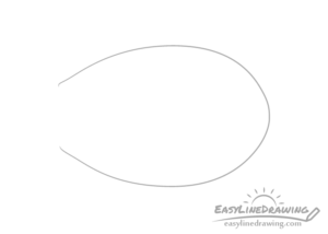 How to Draw a Pistachio Step by Step - EasyLineDrawing