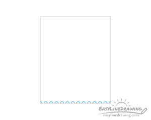 How to Draw a Stamp Step by Step - EasyLineDrawing