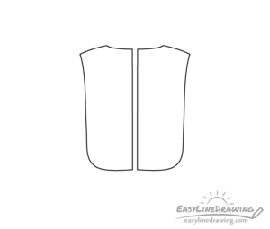 How to Draw a Jacket in 10 Steps - EasyLineDrawing