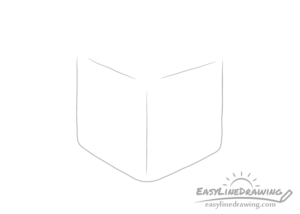 How to Draw an Ice Cube Step by Step - EasyLineDrawing