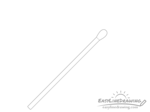 How to Draw a Match Step by Step - EasyLineDrawing