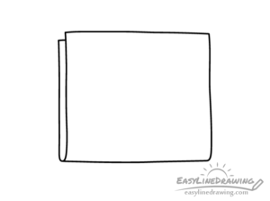 How to Draw a Newspaper Step by Step - EasyLineDrawing